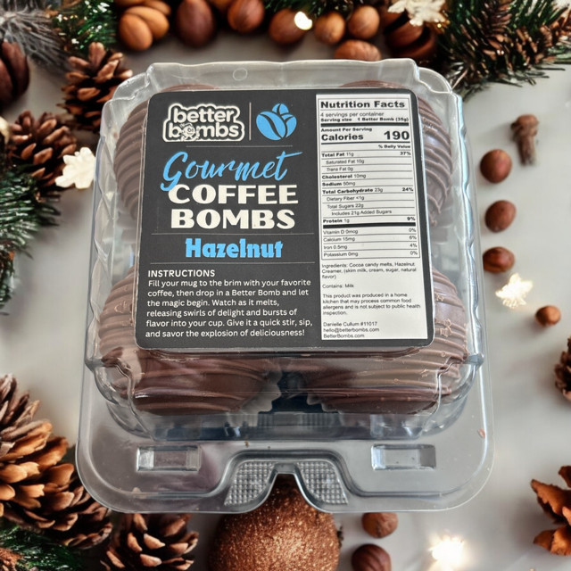 Coffee Bombs - Hazelnut – Better Bombs