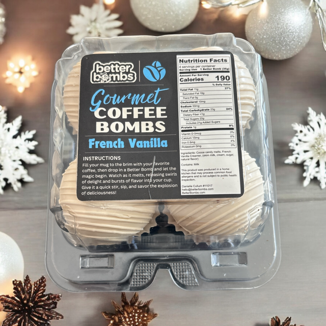 Coffee Bombs - French Vanilla – Better Bombs