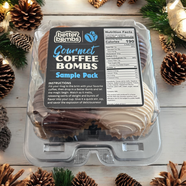 Coffee Bombs - Sample Pack – Better Bombs